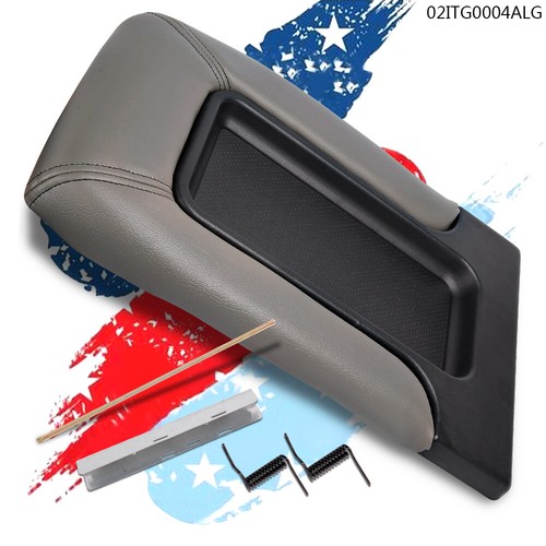 Center Console Lid Kit Arm Rest Latch Fit For 1999-2007 GM Chevy Light ...