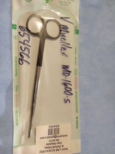 V. Mueller Mo1600-s Metzenbaum Scissors Super Cut German for sale ...