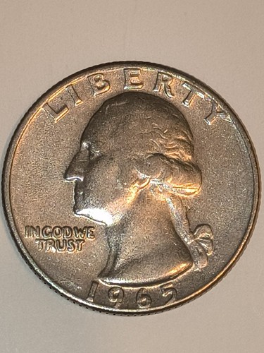 1965 Quarter No Mint Mark Error- Fine Coin- Rare Stock#002 | eBay