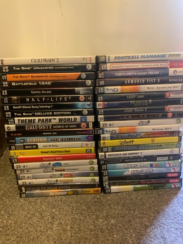 pc video games drop down list dont miss out x 43 different titles | eBay