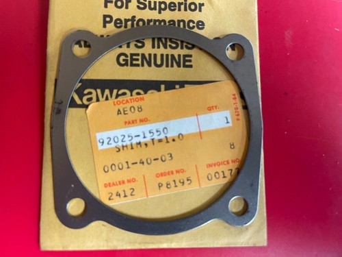 ***NOS KAWASAKI 92025-1550 SHIM,T=1.0 | eBay