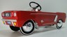MINI Pedal Car Ford Mustang Metal Collector Model 1969 Classic Race Toy ...