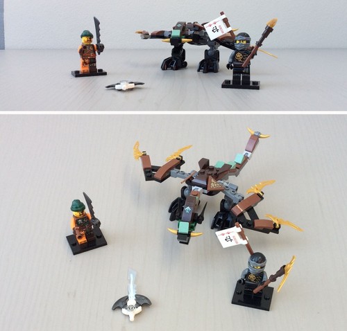 LEGO NinjaGo - 70599 - Cole's Dragon - Le dragon de Cole - SET | eBay
