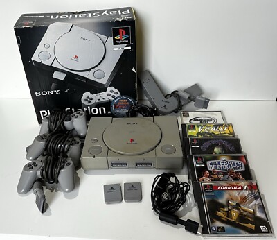Playstation 1 Console Boxed for sale | eBay
