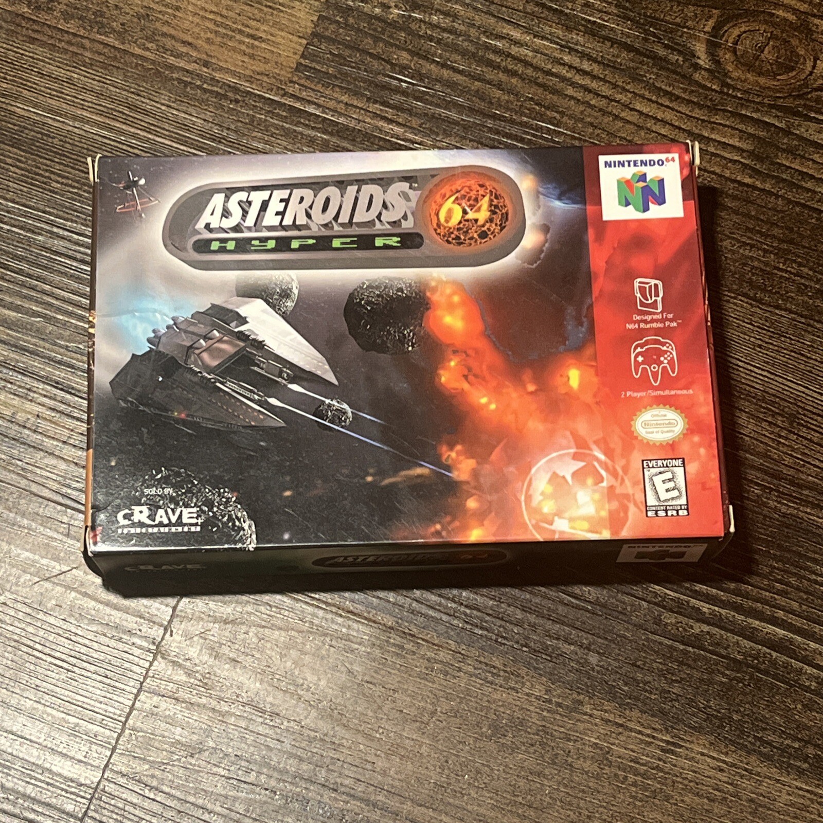 Asteroids Hyper 64 Value - GoCollect (nintendo-64-asteroids-hyper-64 )