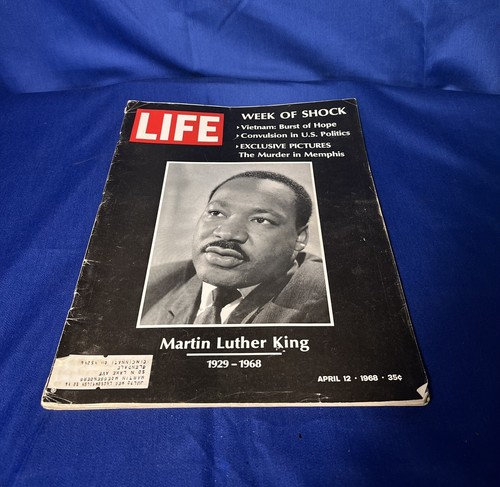 LIFE Magazine Week of Shock April 12, 1968 - Death of Martin Luther ...