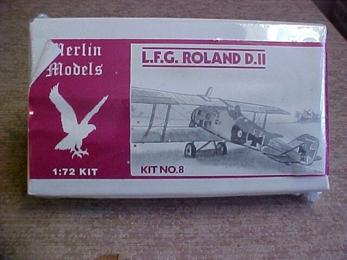 Merlin Models Military Model 1/72 L.F.G. Roland D.II EX | eBay