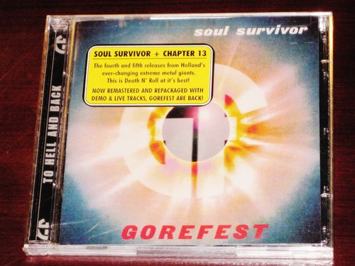 Gorefest: Soul Survivor + Chapter 13 2 CD Set 2005 Nuclear Blast NB ...