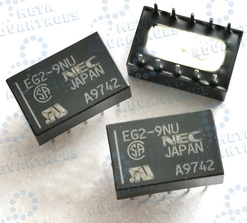 1pcs NEC EG2-9NU 9VDC Signal Relay 10Pins | eBay