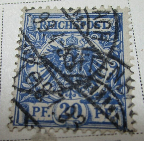 Germany Empire 1889 Stamp 20 PF Rare StampBook3-327 | eBay