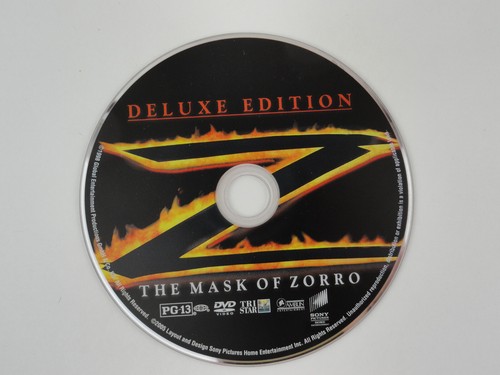 The Mask of Zorro (DVD, 1998, Deluxe Edition) - DISC ONLY 43396109353| eBay