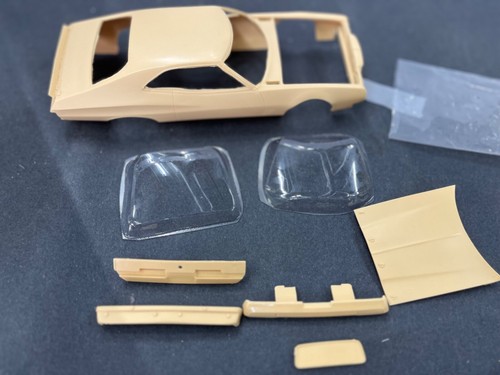 1973 Ford Torino NASCAR RESIN BODY PARTS MODEL CAR McM 1/25 | eBay