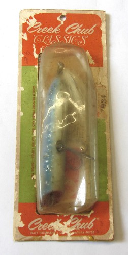 Creek Chub Saltwater Striper 7934 Surf Popper Lure Blue Flash In NEW 2 ...