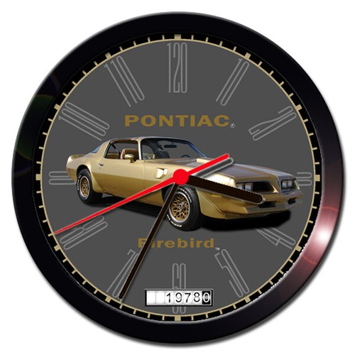1968 PONTIAC FIREBIRD WALL CLOCK D012 | eBay