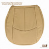 2008 2009 Mercedes-Benz E350 PASSENGER Bottom Leather Seat Cover Tan ...