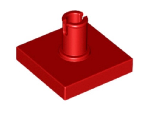 NEW LEGO Modified RED TILE 2x2 w/ Pin - Lot Of 2 | eBay