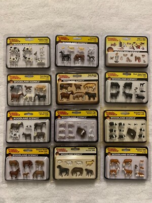 Ho Cattle In Ho Scale Model Railroad Figures & People for sale | eBay