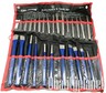 16pc Heavy Duty PUNCH AND CHISEL SET Chrome Vanadium Steel Pin Cold ...