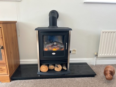Log Effect Electric Fire for sale | eBay