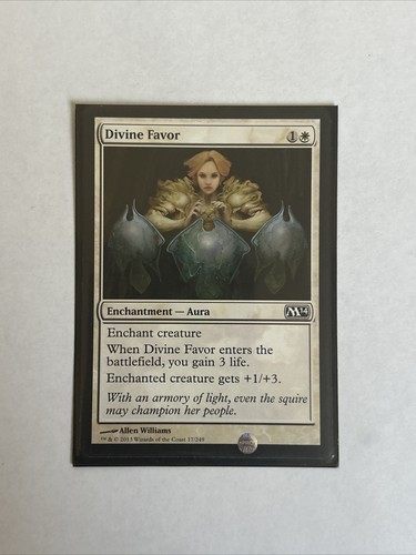 Divine Favor [Magic 2015] Magic MTG | eBay