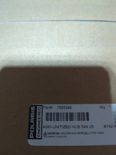 Polaris 1525346 Unitized Hub Assembly 5x4.25 Xpedition RZR R Ultimate ...