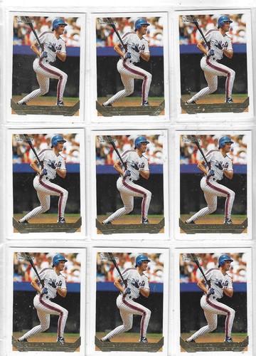 Dave Magadan 9 Card Lot Topps Gold 1993 (D125) | eBay