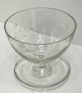 crystal sundae dishes products for sale | eBay