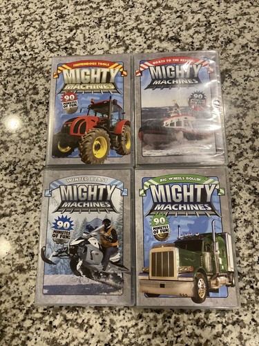 Lot of 4 Mighty Machines DVDs - 2 are Unopened 843501006290| eBay