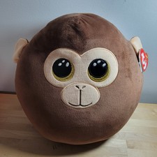 Dunston the Monkey (Large) - Squish a Boos - Beaniepedia