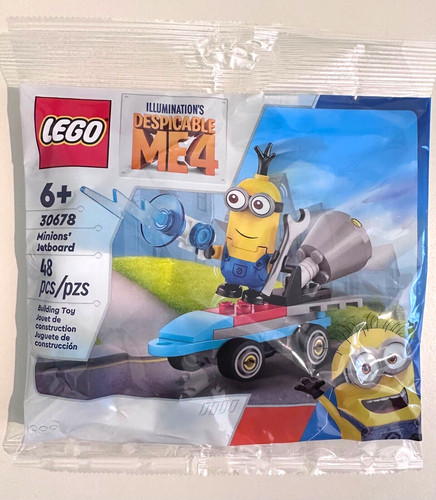 NIB LEGO 30678 Despicable Me 4 Minions Jetboard Set Toy 48 pc polybag ...