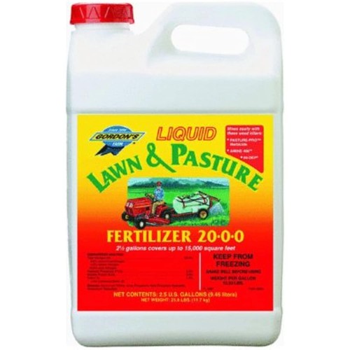 Gordon's Liquid Lawn and Pasture Fertilizer, 2.5 Gallons, 7471122 ...