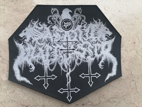 Satanic Warmaster Logo Back Patch Horna The True Werwolf Goatmoon Judas Iscariot | eBay