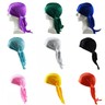 Women Men Velvet Durag Cap Turban Hat Biker Headwear Headband Pirate ...