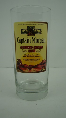 Captain Morgan Drink Glass | eBay