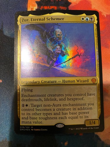 MTG Dominaria United Zur Eternal Schemer Foil | eBay