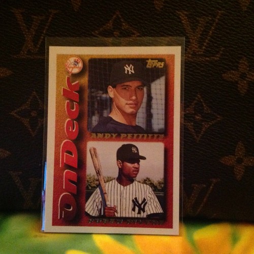 1995 Topps On Deck Andy Pettitte Rookie Card New York Yankees | eBay