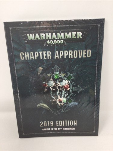 Warhammer 40k: Chapter Approved 2019 Edition sealed Free Shipping Games ...