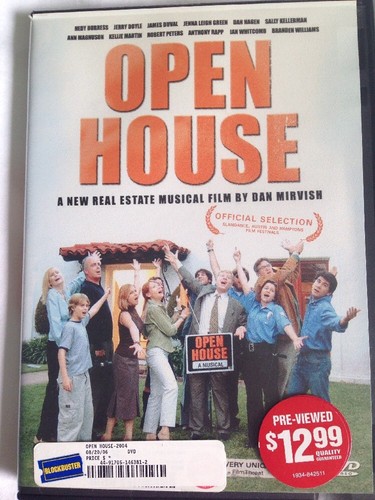 OPEN HOUSE ( DVD 2004) A Real Estate Musical Film Dan Mirvish Sally ...
