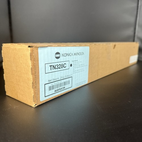 Konica TN328 Cyan Toner Cartridge AAV8430 bizhub C250i C300i C360i LOW ...
