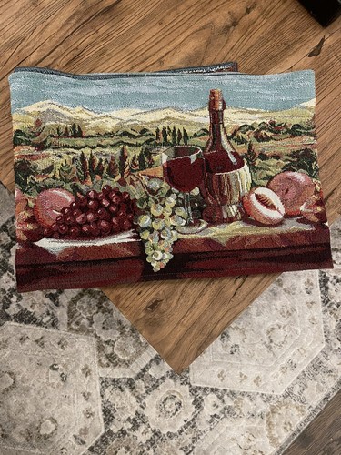 Tuscan Tapestry Table Runner 65” X 12” BEAUTIFUL!! | eBay