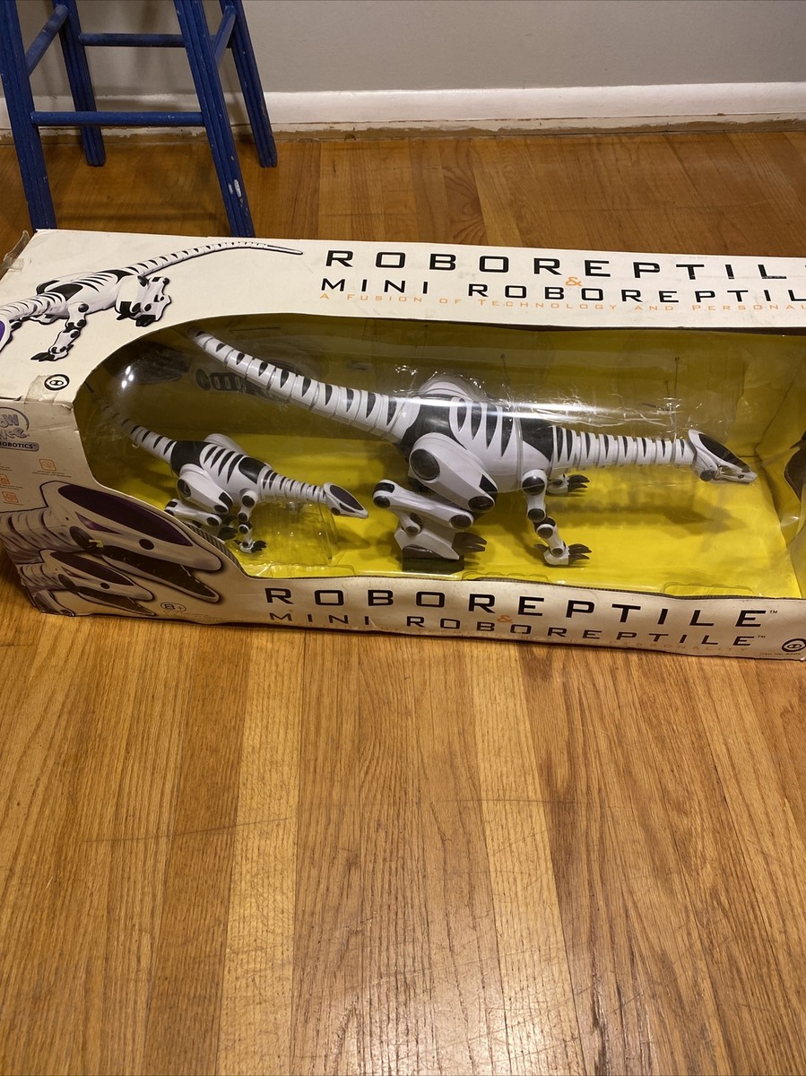 Roboreptil Verde New Dinosaur Type Robot Robo Raptor Robozaurus