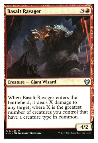 Basalt Ravager Kaldheim MTG - NM+ | eBay