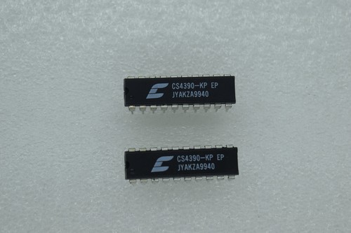 2 PCS IC CS4390-KP 24- BID D/A CONVERTER, ORIGINAL, CRISTAL USA STOCK ...
