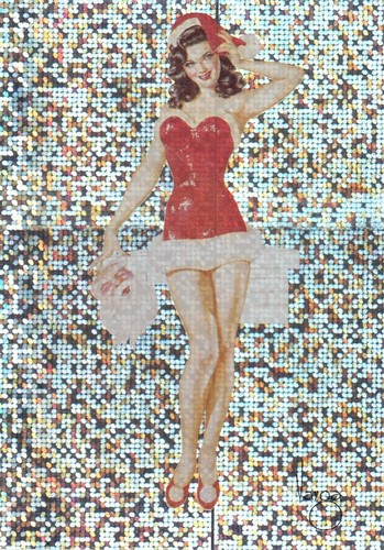 VARGAS 2 1993 21ST CENTURY ARCHIVES PROMO CARD "PROTOTYPE" PRISMATIC ...