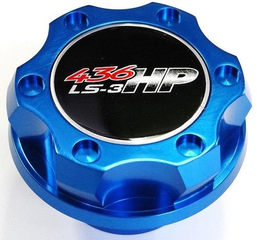 COMMODORE CHEV LS3 436HP VT VU VX VY VZ VE BLUE BILLET OIL CAP | eBay ...