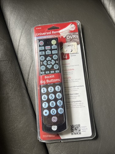 GE Universal Remote #24116 Big buttons | eBay