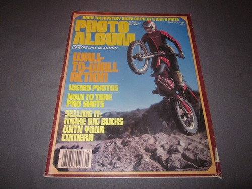 Vintage DIRT BIKE Magazine MOTORCYCLE PHOTO ALBUM May 1979 Motocross ...