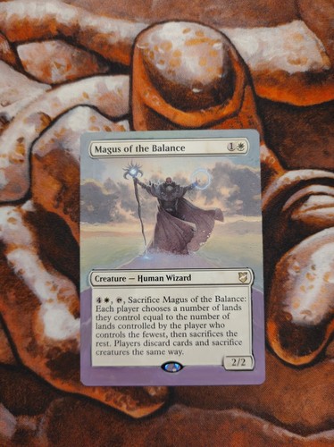 Magic the Gathering Magus of the Balance Hand Painted Unique Custom MTG ...