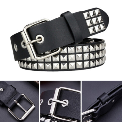 Leather Studded Belts for Men for sale | eBay