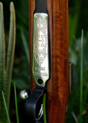 YOUR Initial & Caliber or Logo Engraved 98 Mauser Floor Plate Family ...